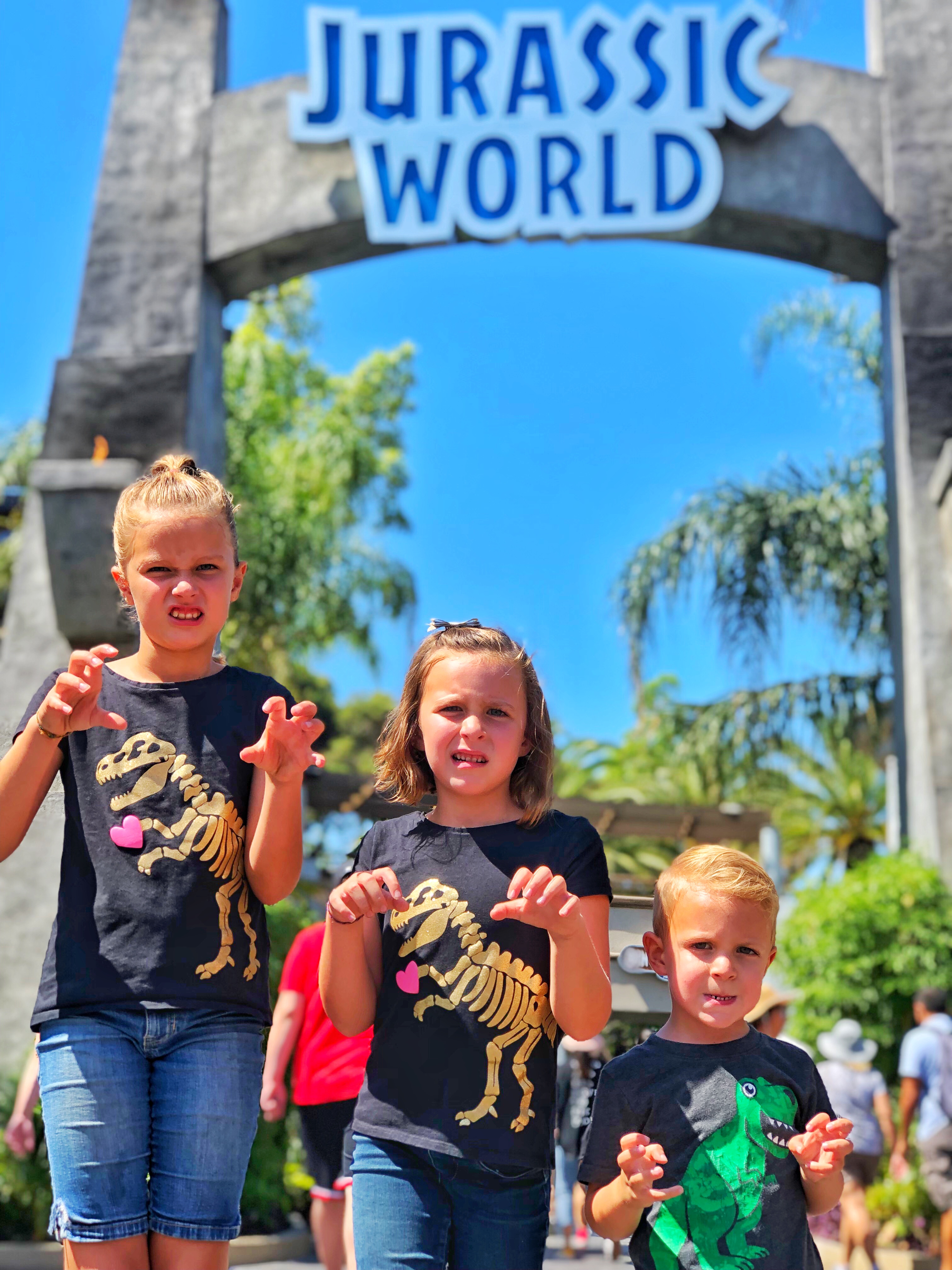 Jurassic World the ride at Universal Studios Hollywood | SoCalFunFamily