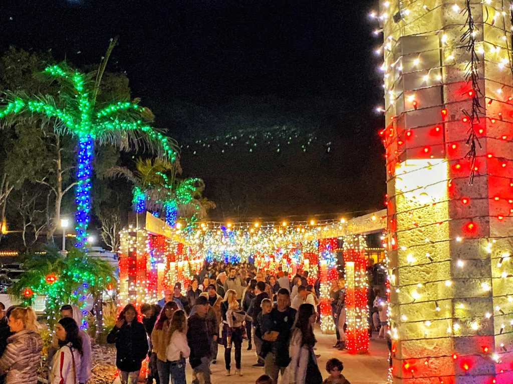 Best Places to see Christmas lights in Southern Ca for free
