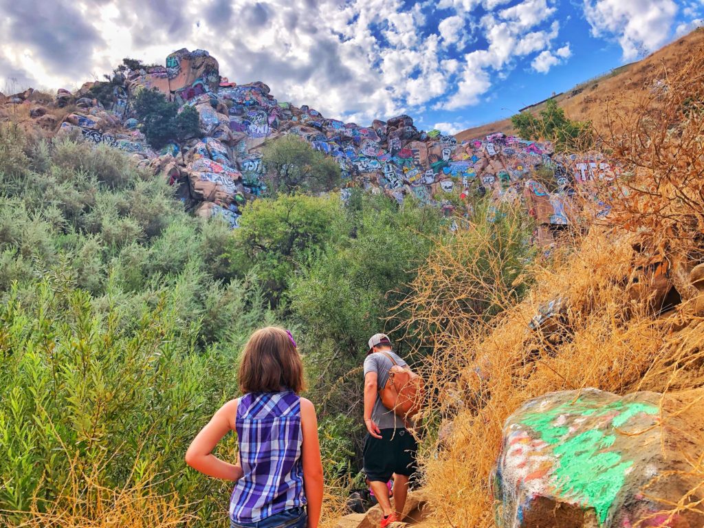 Graffiti Falls Hike in Riverside Ca
