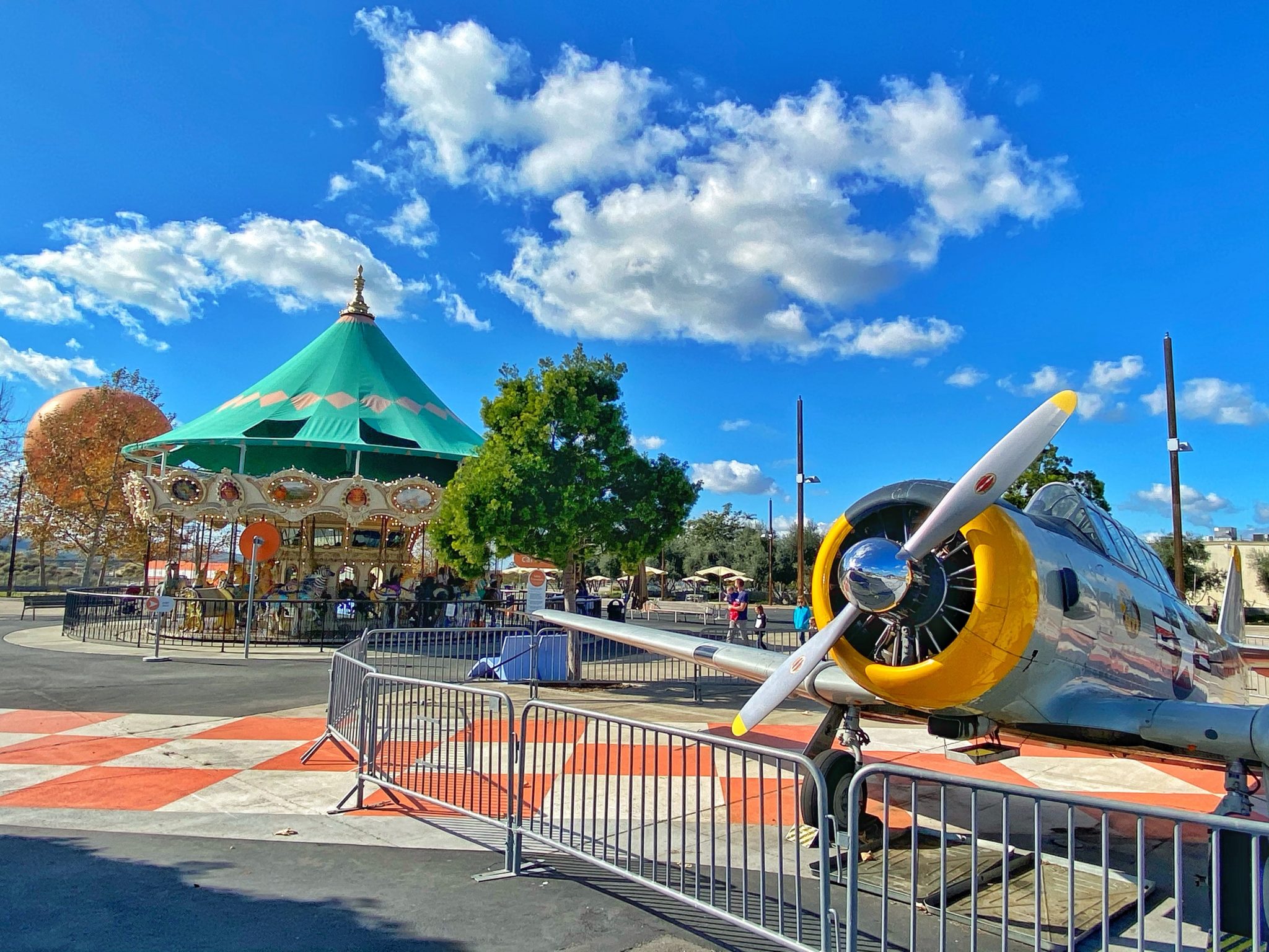 hot air balloon at the great park irvine